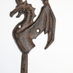 DRAGON WALL HOOKS, Spike Head, Med Evil Room Decor Home Decor, Kids ...