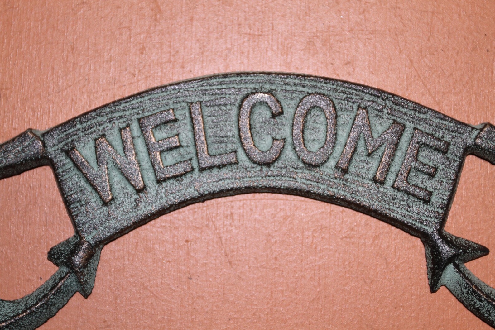 Tidal Welcome Door Knocker Welcome Plaque Hooks Free Ship - Etsy
