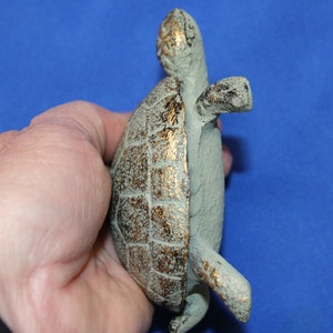 SPEEDY TURTLE / Collectible Free Standing Turtle / Bronze Look / 3 ...