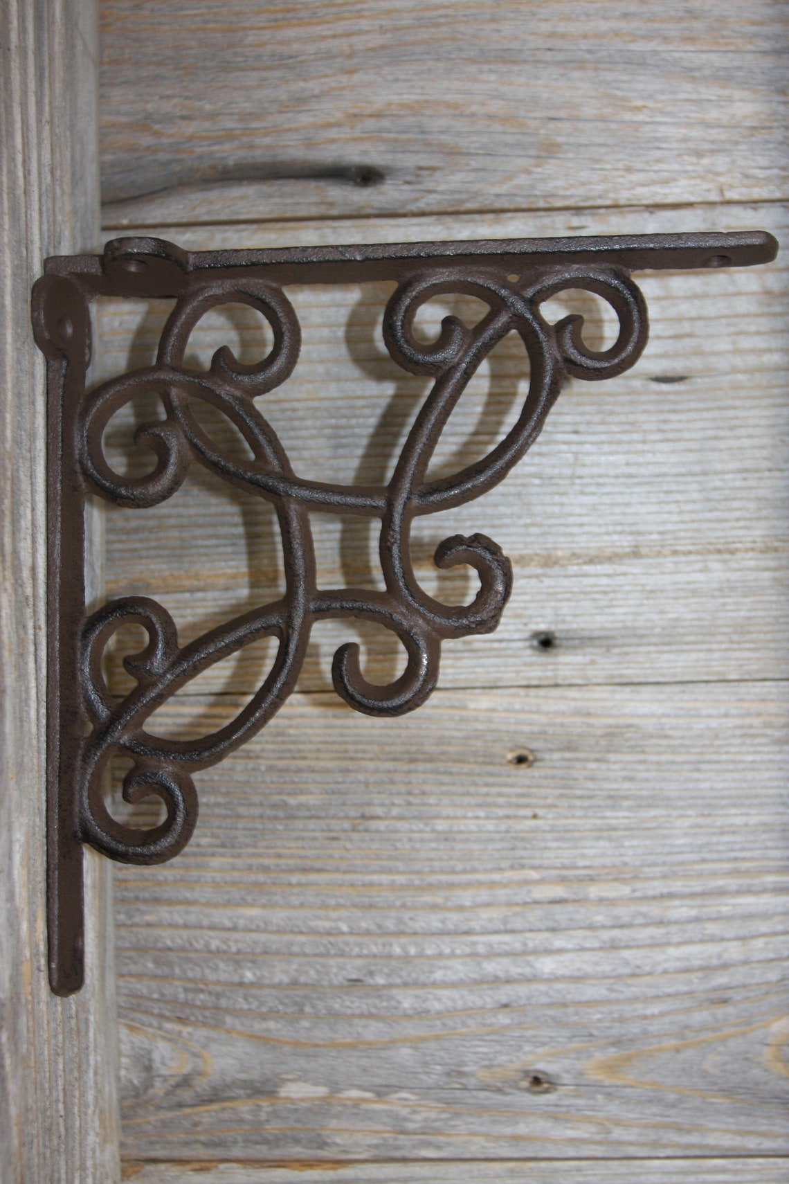 Fancy Swirl Corbels Solid Heavy Cast Iron 7 3/8 Free - Etsy