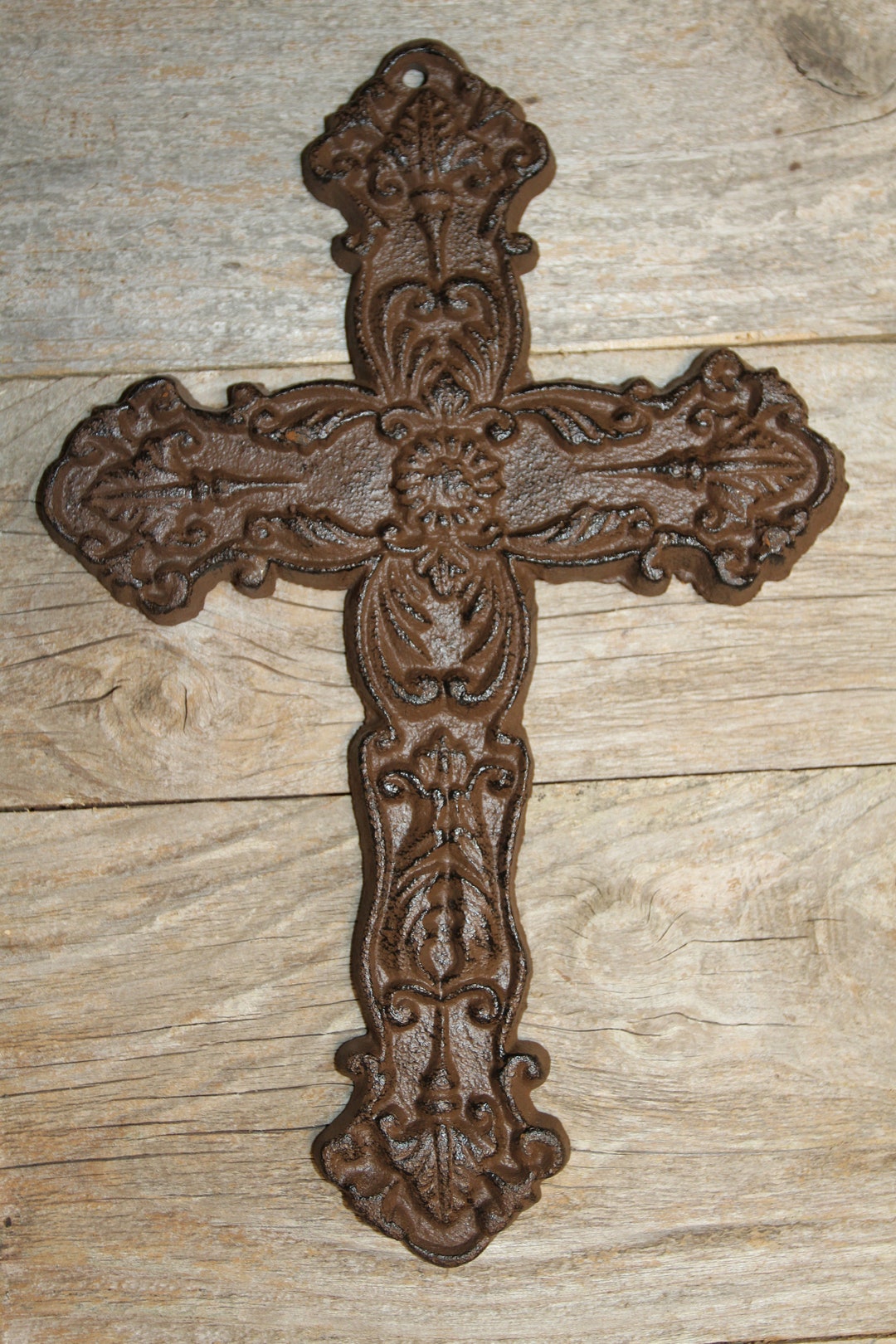 New Arrival!! Heavy Cast Iron Cross- Wall Hanging- Decorative Home ...