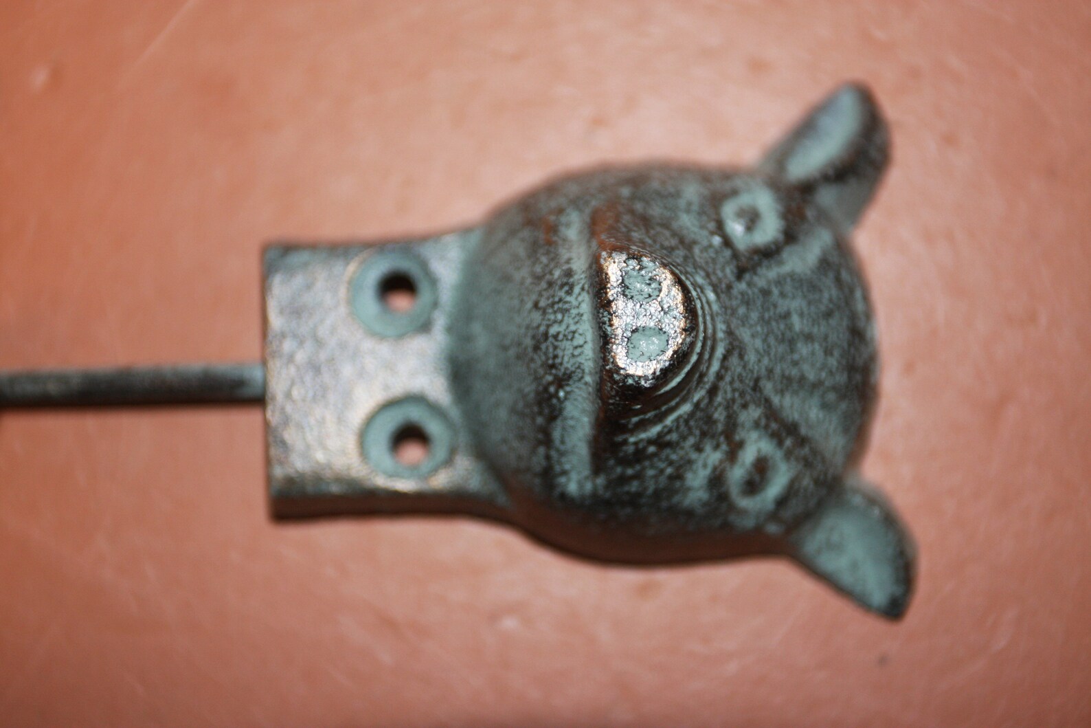 Pig Wall Hook Bronze Color Free Shipping H-95 | Etsy
