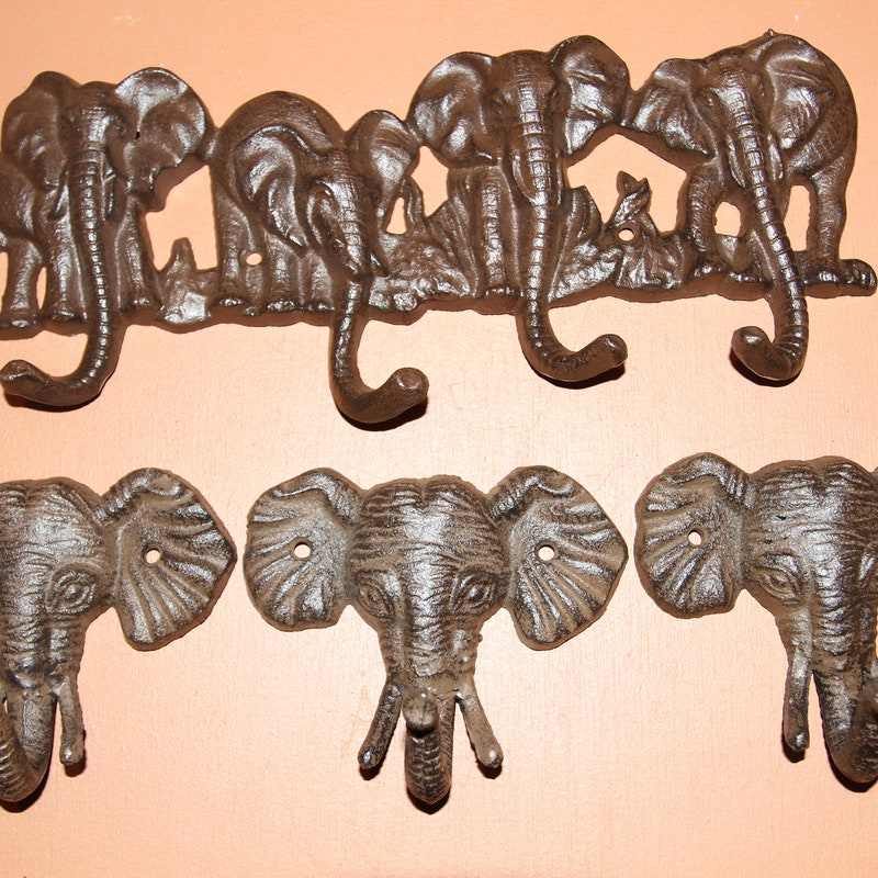 Elephant Towel Rack - Etsy