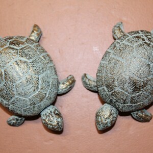 SPEEDY TURTLE / Collectible Free Standing Turtle / Bronze Look / 3 ...
