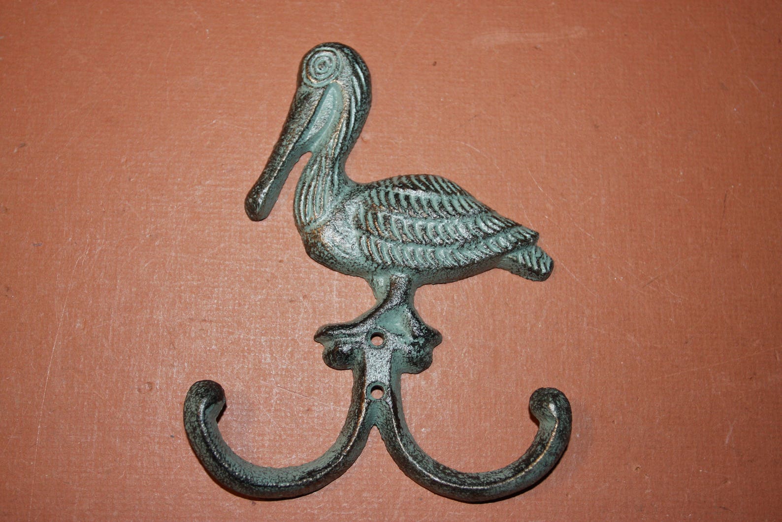 Florida Beach House Key Hook Pelican Design Lanai Welcome - Etsy