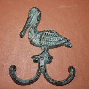 Florida Beach House Key Hook, Pelican Design Lanai Welcome Sign Wall ...