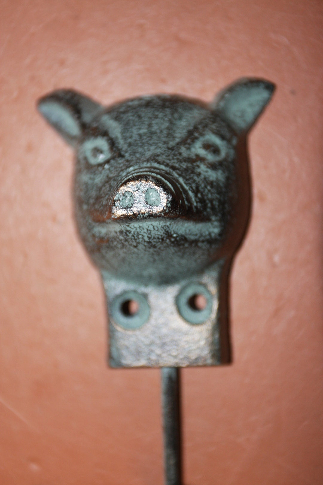 Pig Wall Hook, Bronze Color, Free Shipping H-95 - Etsy