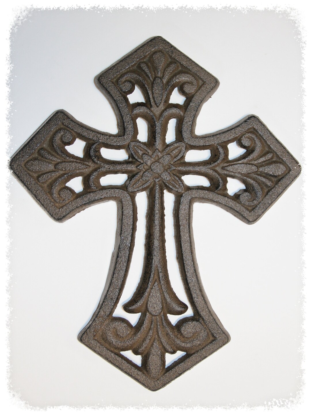 New Arrival Heavy Cast Iron Cross Wall Hanging Decorative Home Decor ...