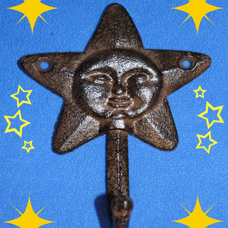 Star Wall Hooks - Etsy