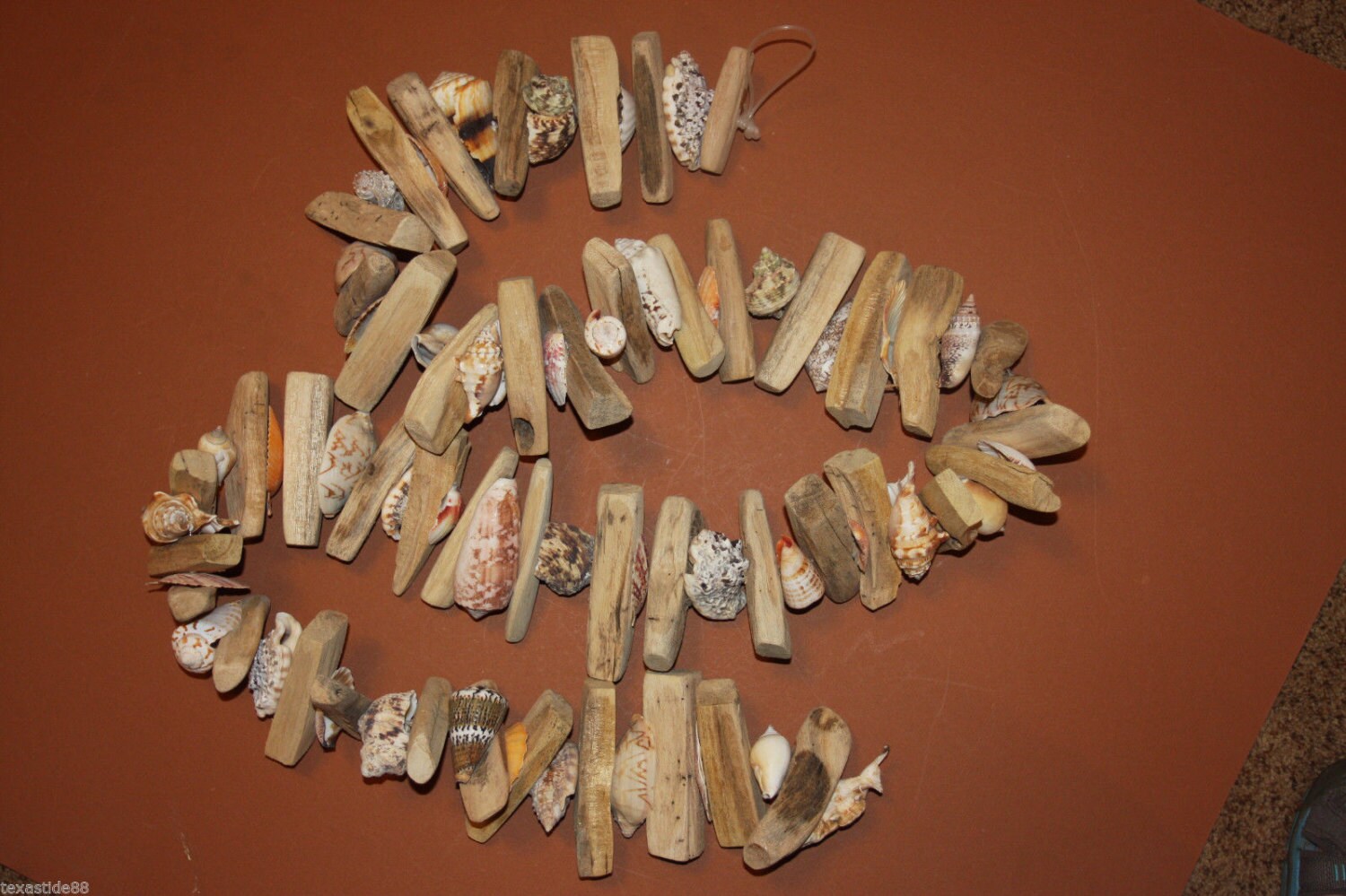 Sea Shell and Driftwood Garland Wedding Table Runner Free | Etsy