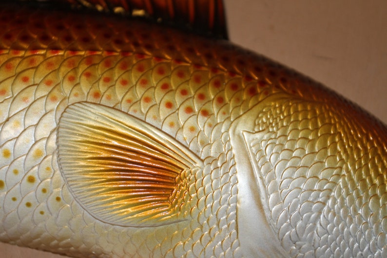 19 Red Fish Wall Decor Christmas Gift Free Shipping - Etsy