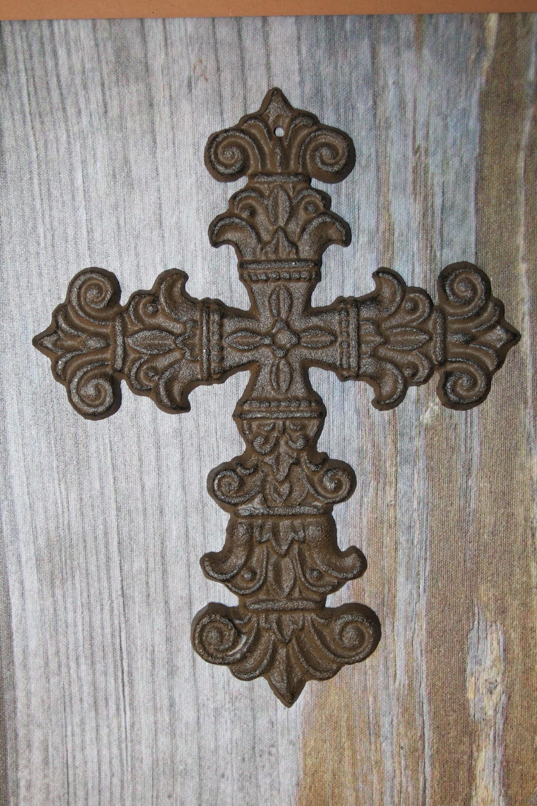 LARGE, Solid Metal Cross, Wall Hanging, Decorative Home Decor, Craft ...