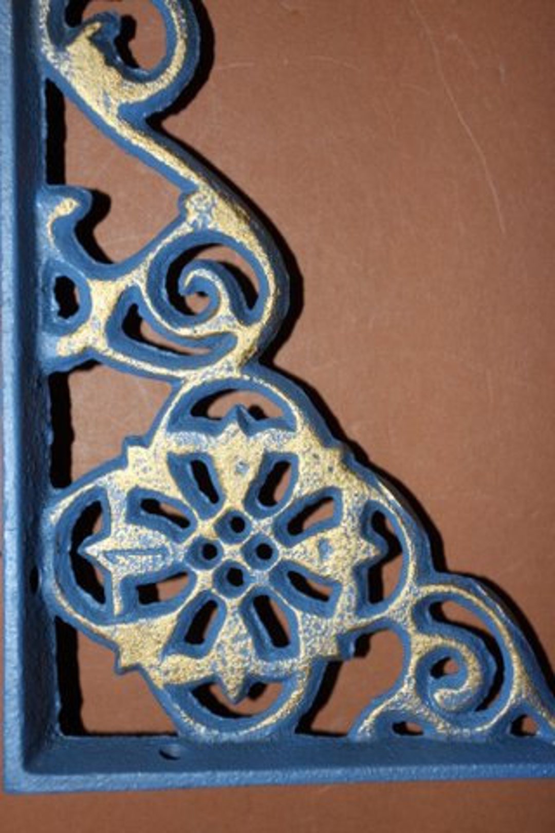 8pcs Ready to Paint Shelf Brackets Free Shipping Solid Cast - Etsy