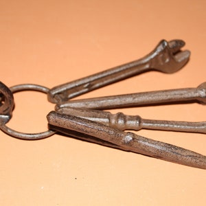 Ring of Tools, Workshop Decor, Fathers Day Gift, Cast Iron, Free Ship ...