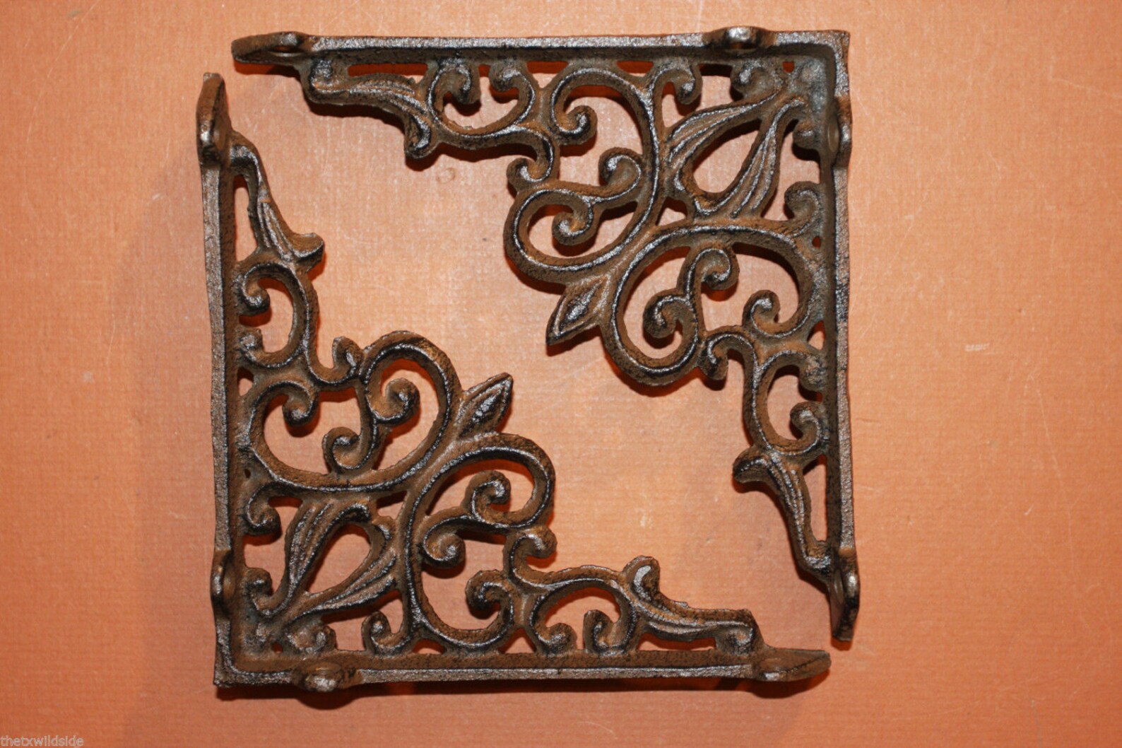 3pc 5 1/2 Decorative Cast Iron Corbels Victorian | Etsy