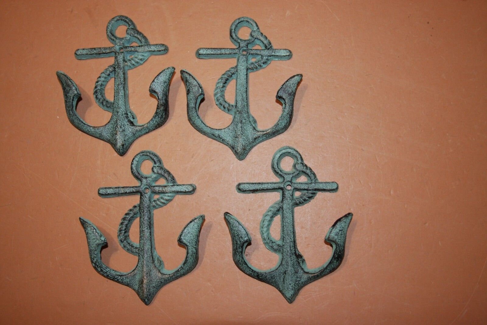 Bronze Look Anchor Wall Hooks Cast Iron Maritime Sailor Navy | Etsy