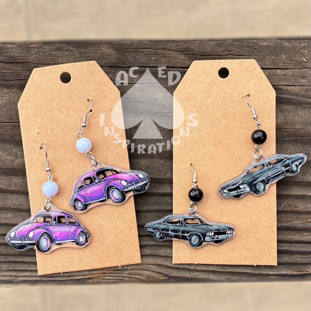 Custom Classic Car Earrings (made to Order) - Etsy