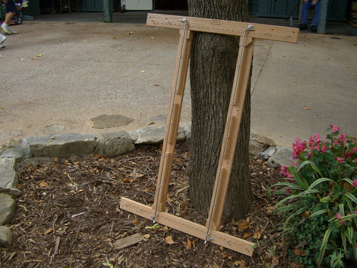 Adjustable Rug Twining Loom for Rugs Runners Hot Pads - Etsy