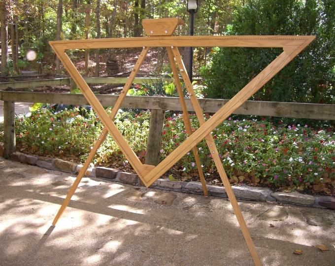 Adjustable Rug Twining Loom for Rugs, Runners, Hot Pads, Place Mats and ...