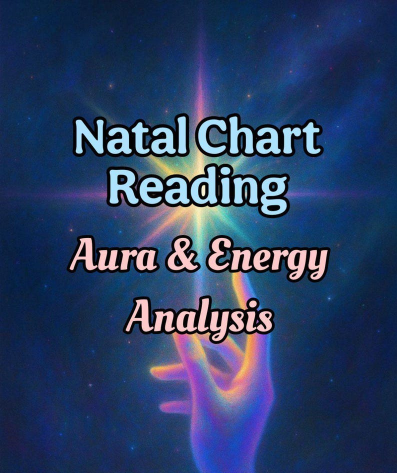 Intuitive Natal Chart Reading + Aura & Energy Analysis (PDF Delivery ...