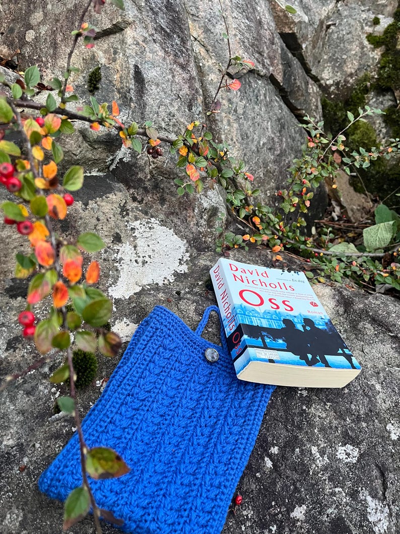 Oppskrift Heklet Bokomslag - PDF / Nedlastbart Mønster - Etsy