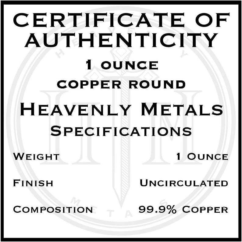 US Quarter Design 1 Oz 0.999 Pure Copper Round Bullion Coin With ...
