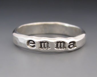 Hand Engraved Ring - Etsy