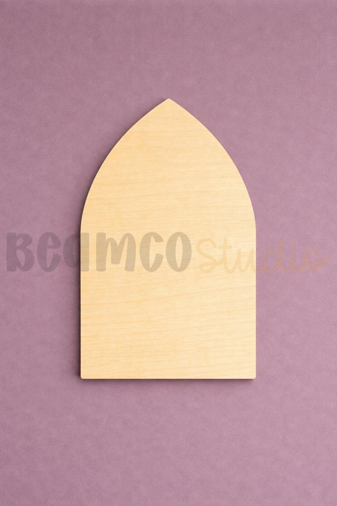 Baltic Birch Wood Gothic Arch Blank | Laser Ready DIY Craft Sign - Etsy
