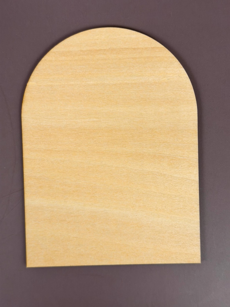 Baltic Birch Wood Arch Blank | Laser Ready DIY Craft Sign - Etsy