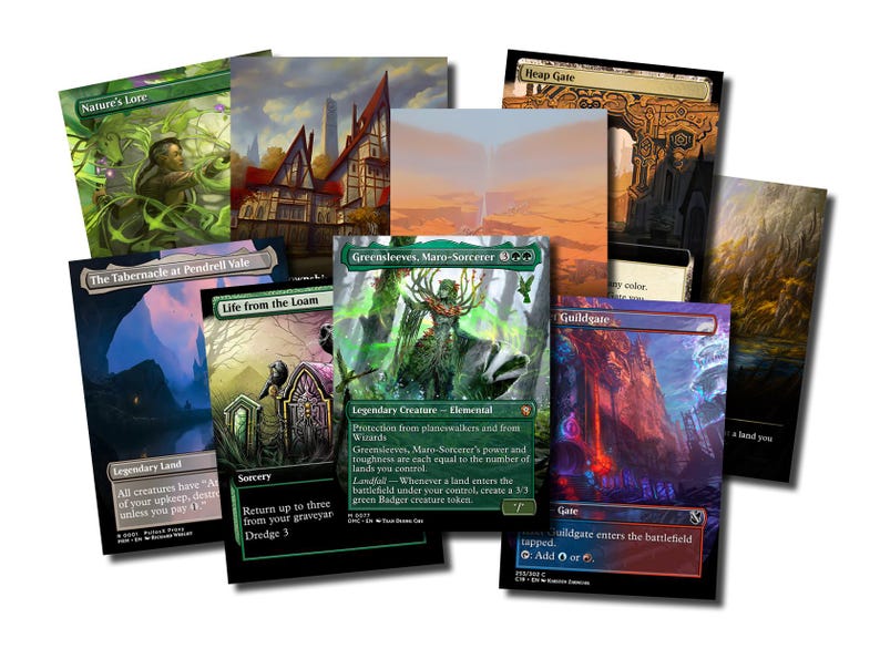 Green Peace Revenge Commander Proxy Deck - Etsy