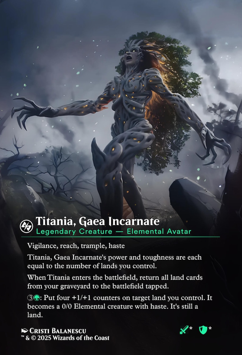 Green Peace Revenge Commander Proxy Deck - Etsy