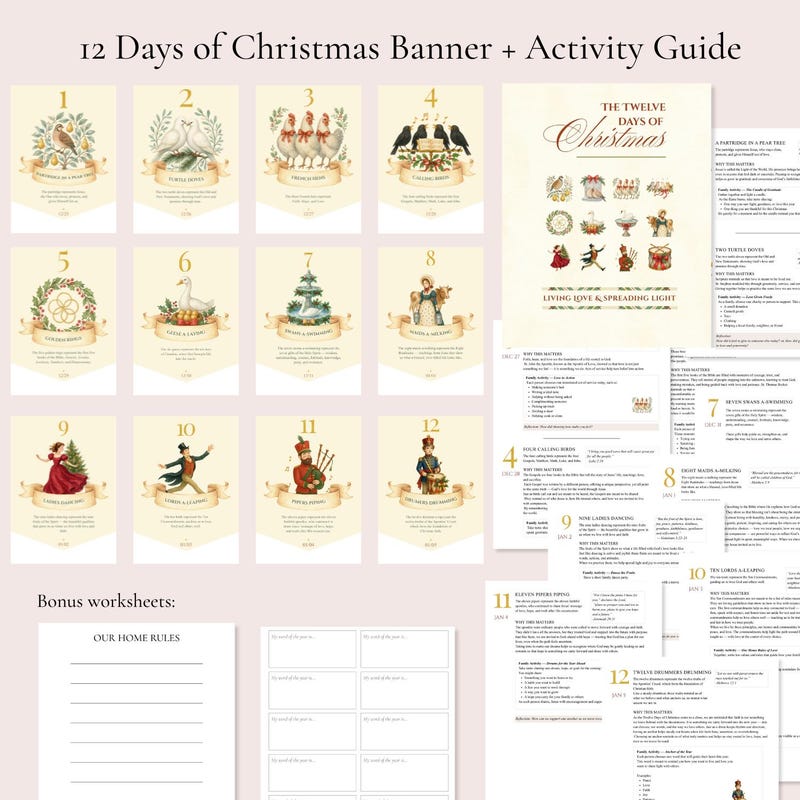 Christian Decor Bunting - Etsy