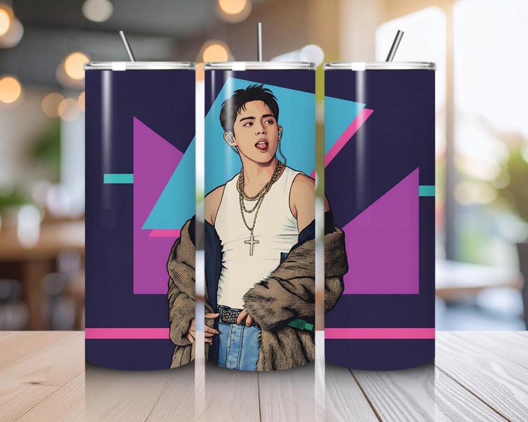 17 Leader Tumbler Wrap PNG | K-pop Idol Fan Art Sublimation Straight ...