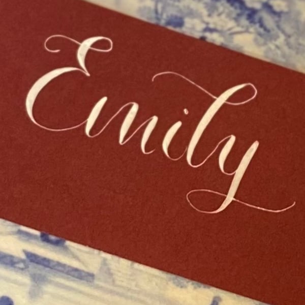 Flat Place Cards - Etsy UK