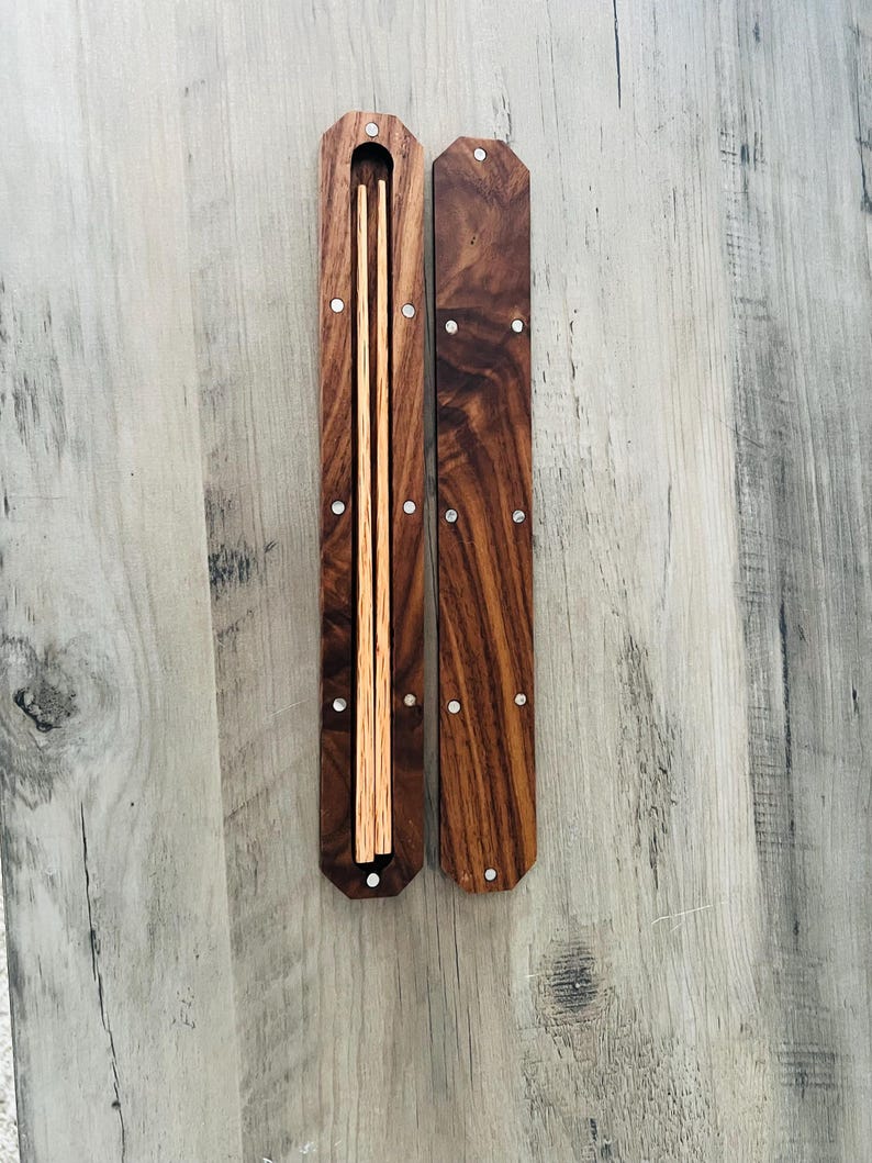 Unique Handmade Wooden Chopsticks (purple Heart, Walnut, or Maple ...