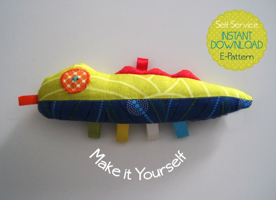 Lizard Rattle Stuffed Toy Sewing Pattern Printable Pdf File - Etsy Canada