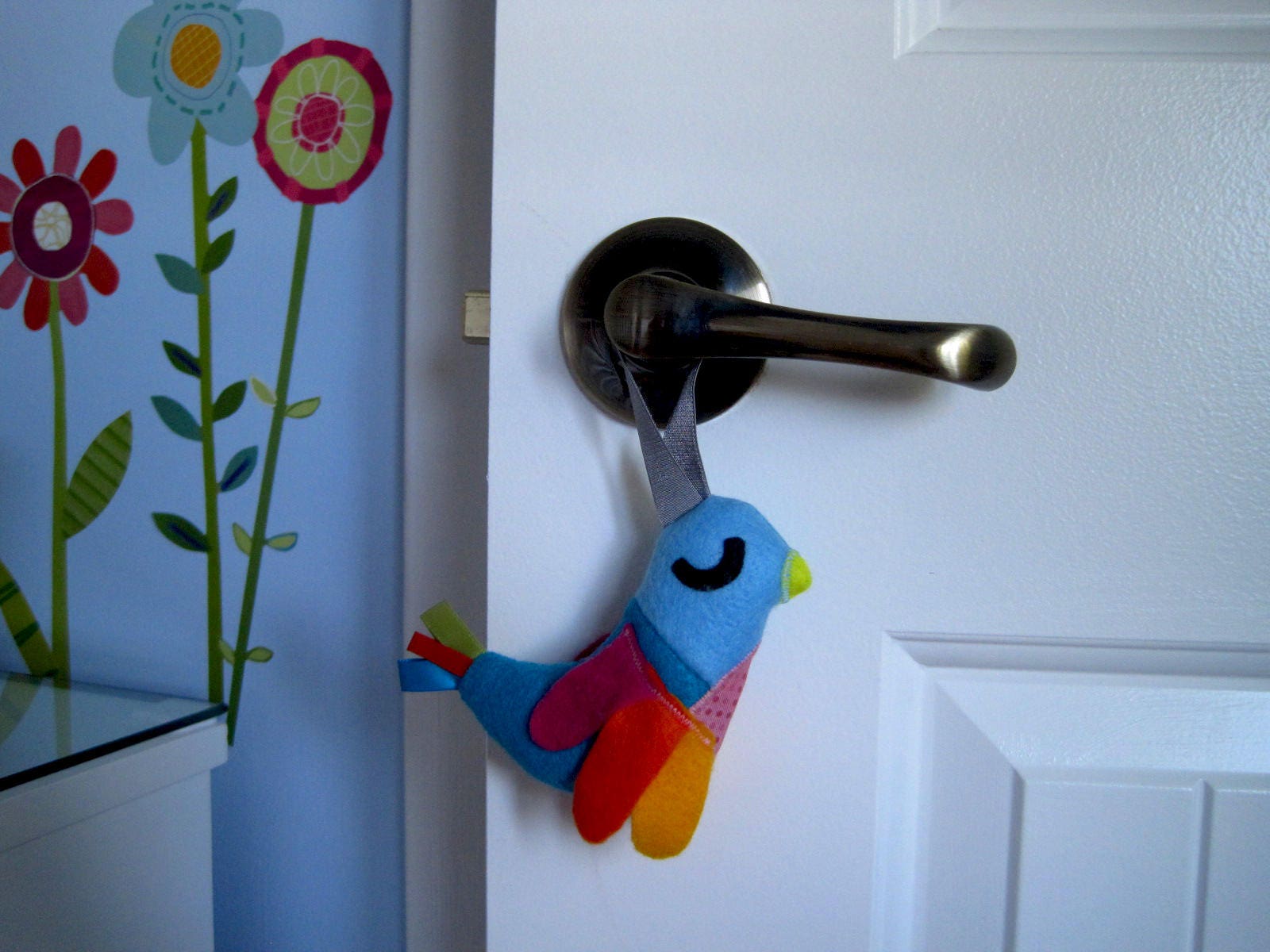 Felt Parrot Sewing Pattern: Tropical Bird Plush, Do Not Disturb Sign ...