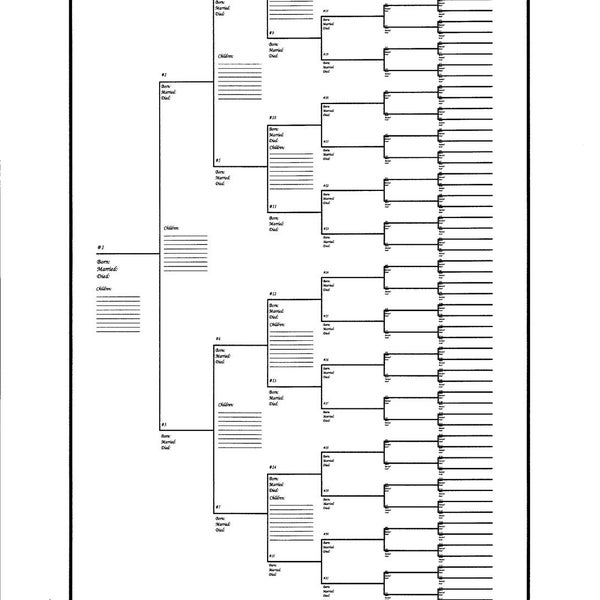 Descendant Tree - Etsy