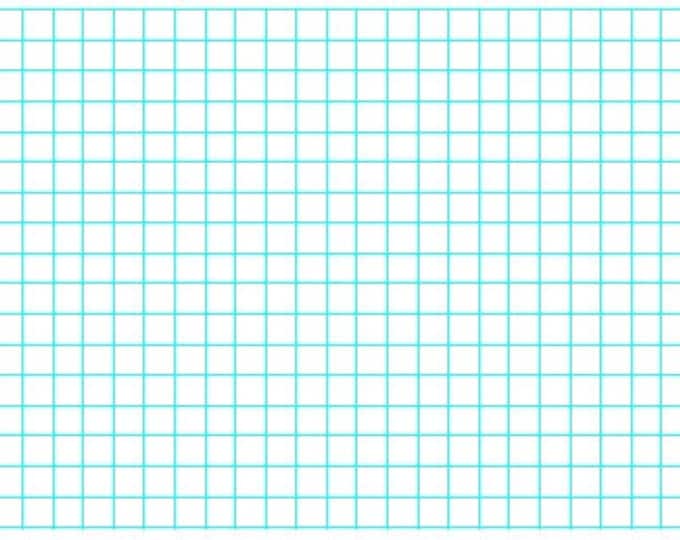 25 Pack of Large Sheet Format 1" Graph Paper 24" X 18" Blue Lines - Etsy