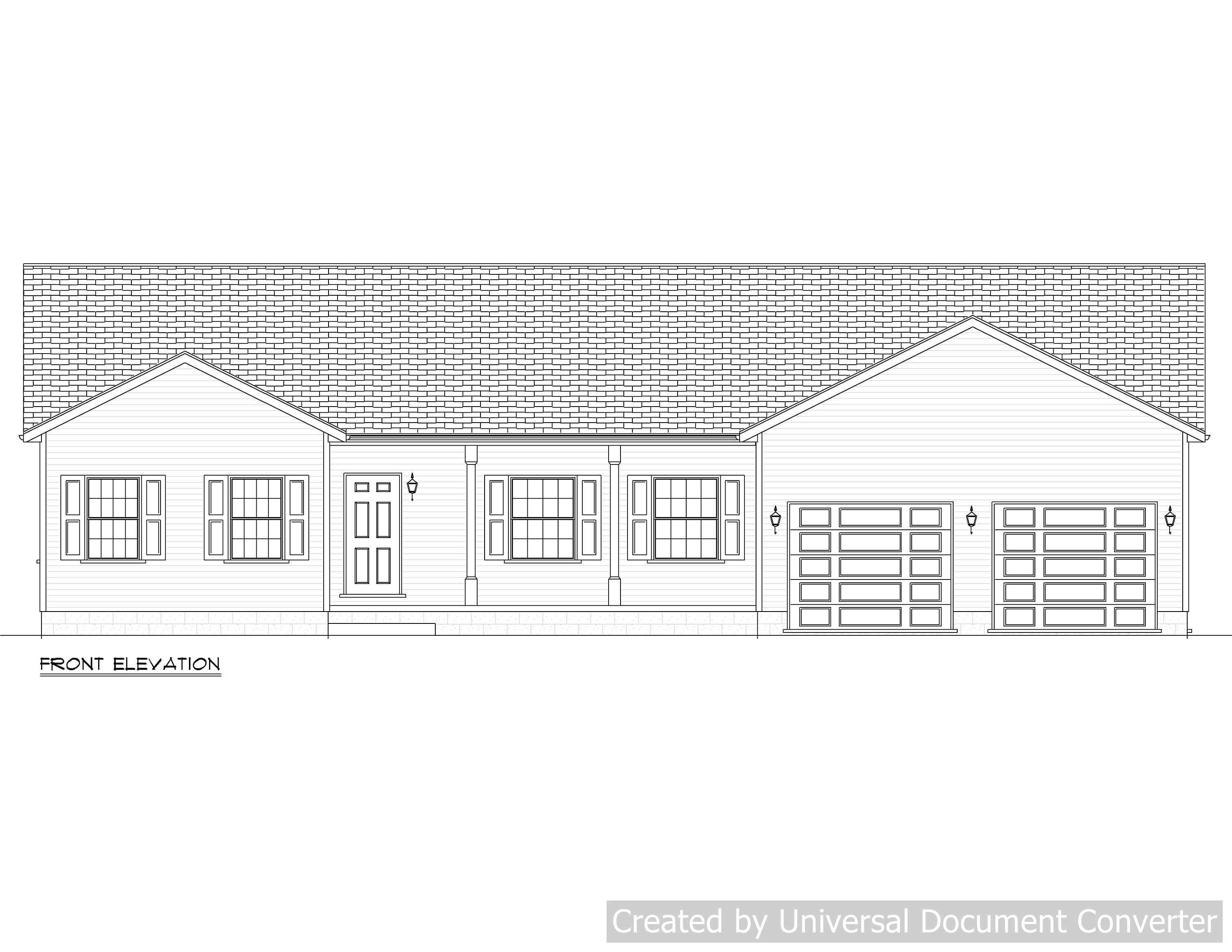 Full Set of Single Story 2-bedroom Building Plans 1,560 Sq Ft - Etsy