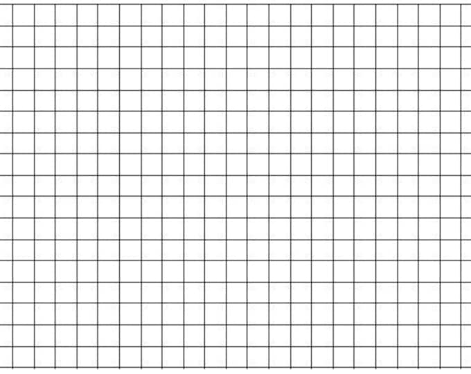 10 Pack of Large Sheet Format 1" Graph Paper 24" X 18" Black Lines - Etsy