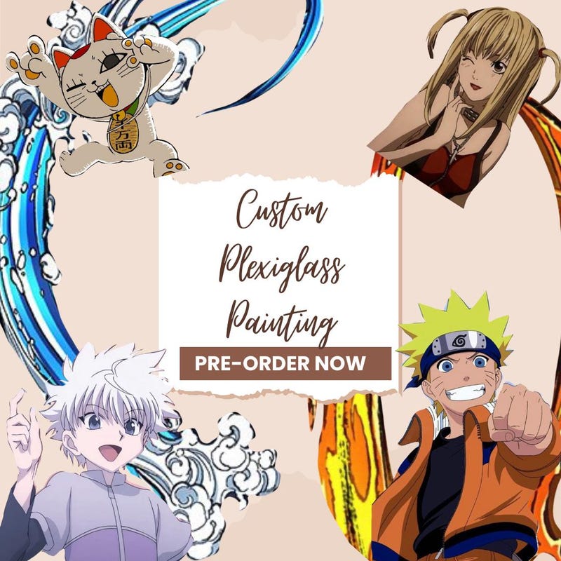 Acrylic Manga Panel Art - Etsy