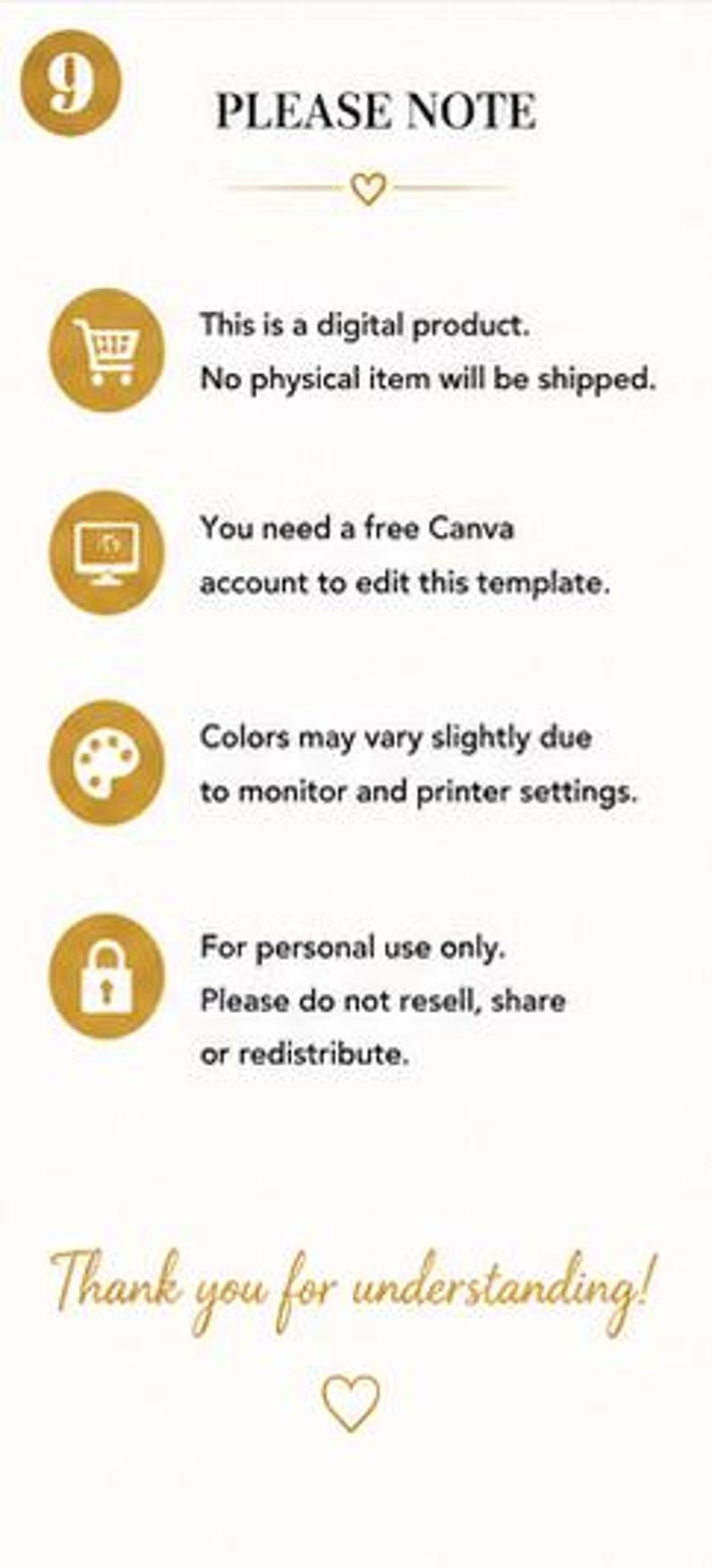 Minimalist Reception Template | Editable Canva Wedding Card | Modern ...
