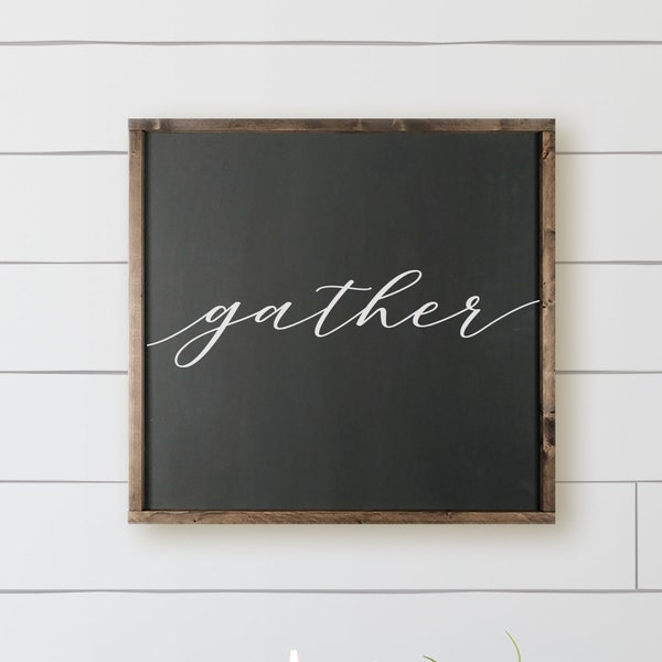 Large Gather Sign - Etsy