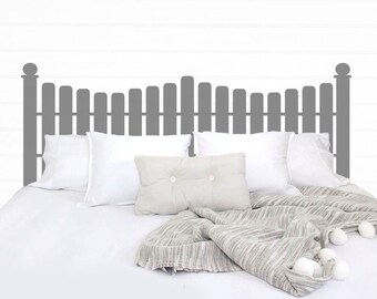 Picket fence decal | Etsy