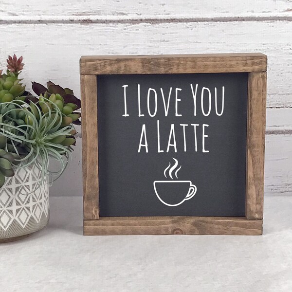 I Love You a Latte - Etsy