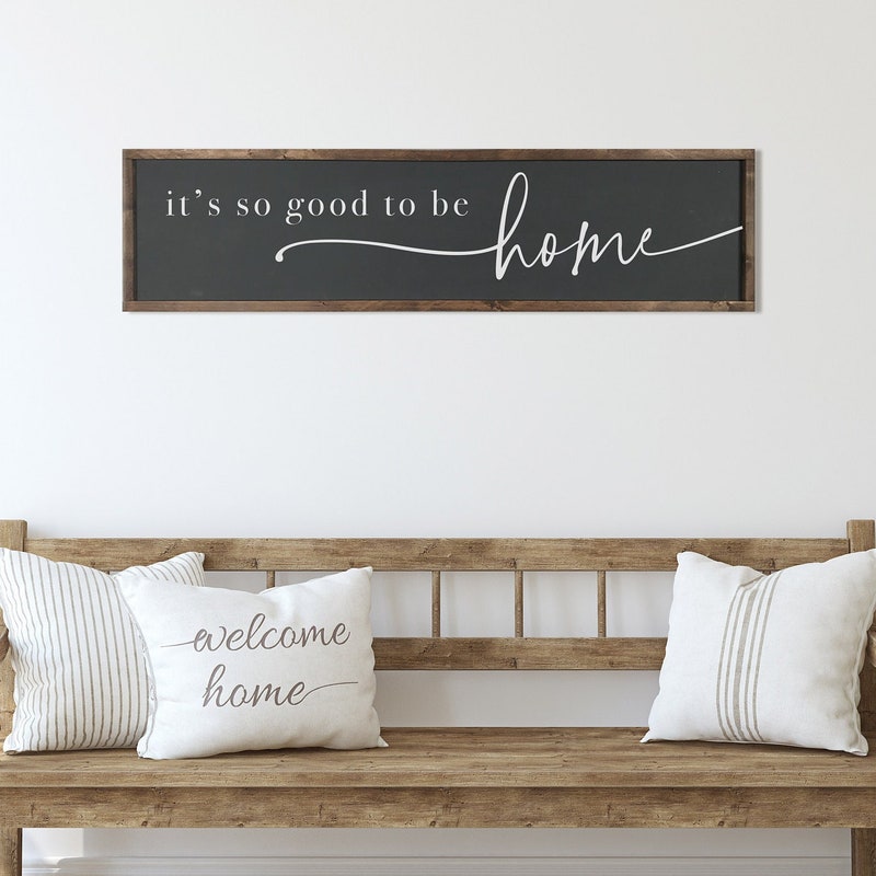 Home Sign - Etsy