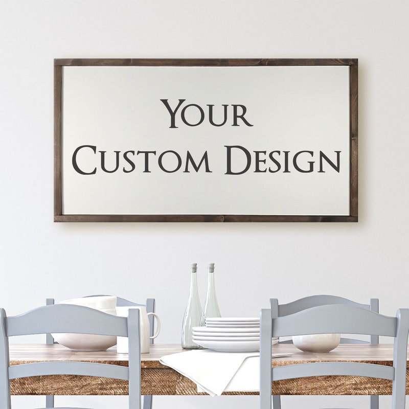 Custom Sign - Etsy