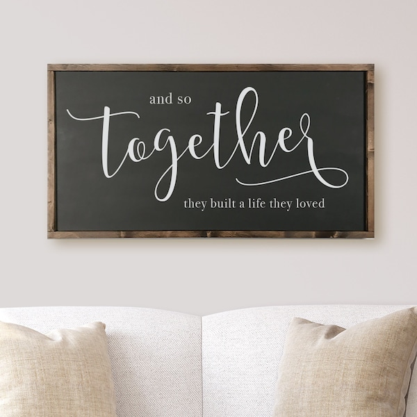 Together They Built a Life They Loved - Etsy
