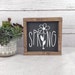 Spring Wood Signs Spring Farmhouse Sign Spring Decor - Etsy